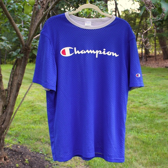 Champion | Shirts | Champion Shirt Royal Blue | Poshmark